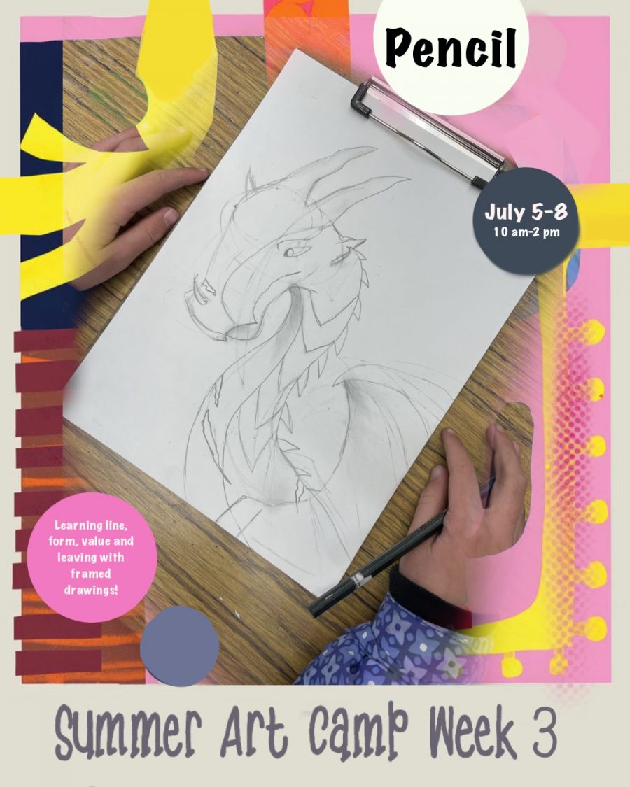 Art Classes & Events | Summer Art Camp 3: Pencil