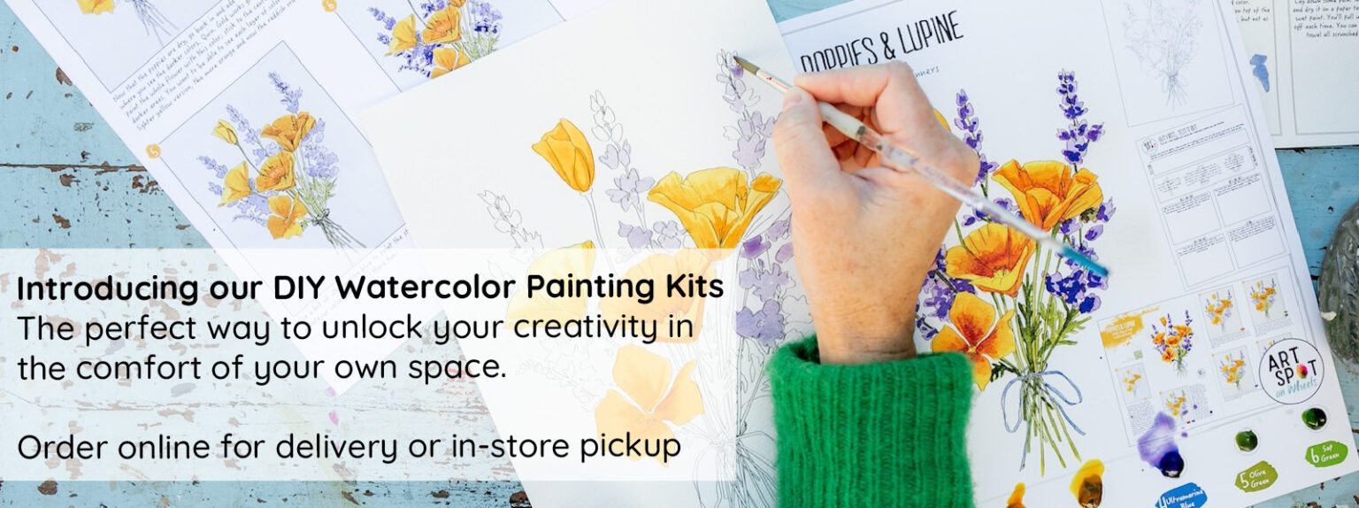 Learn to Watercolor Paint | DIY Watercolor Painting Kits