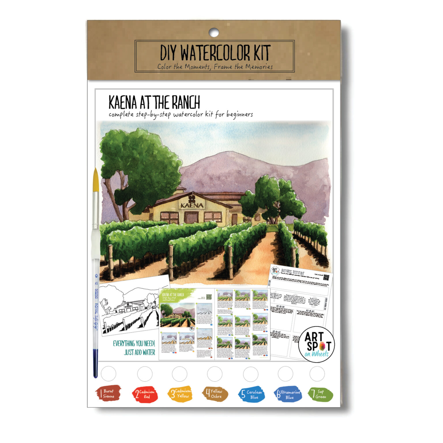 Learn to Watercolor Paint | DIY Watercolor Painting Kits