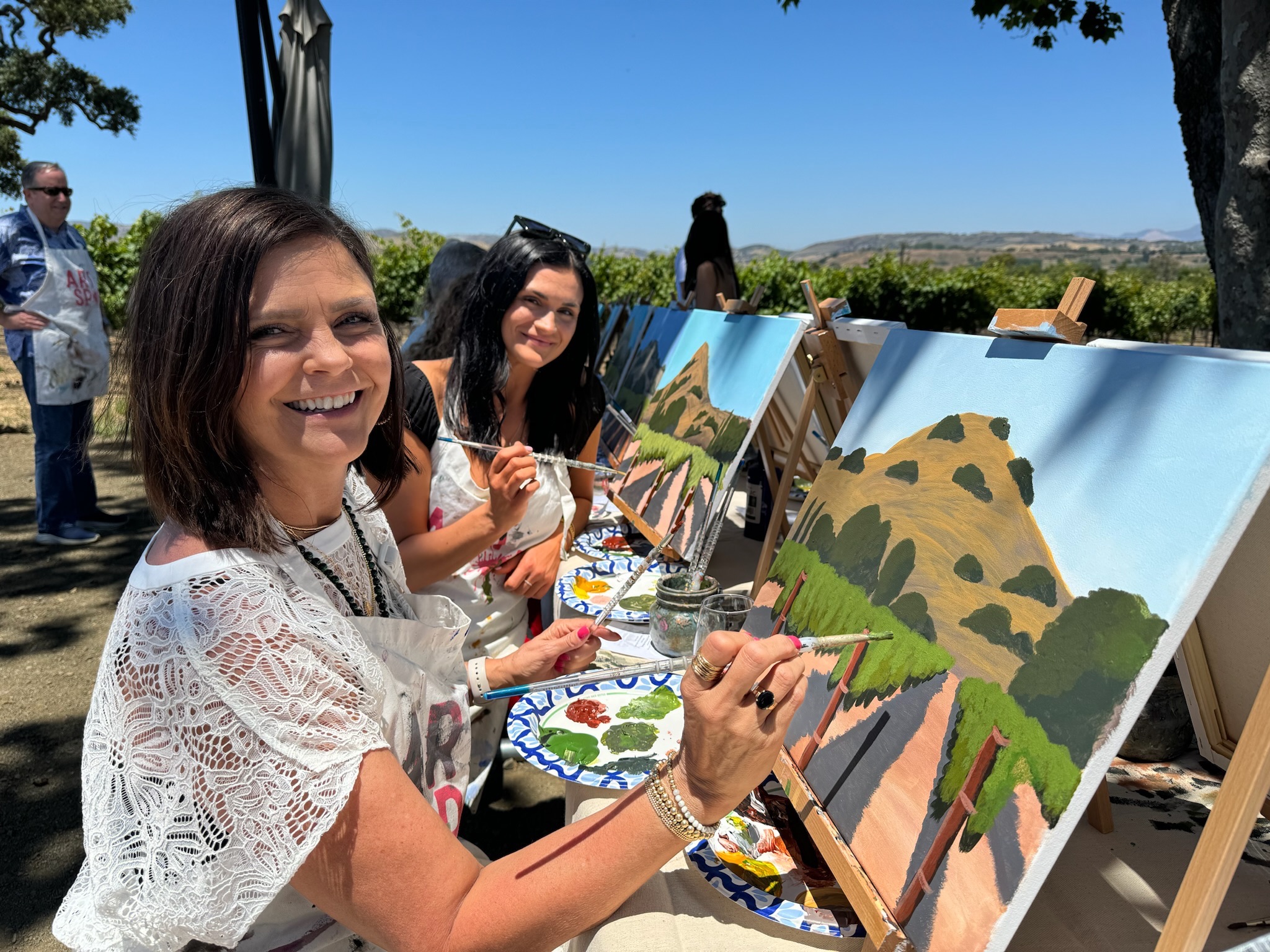 Art Classes & Events | Painting in the Vineyard at Buttonwood Farm ...