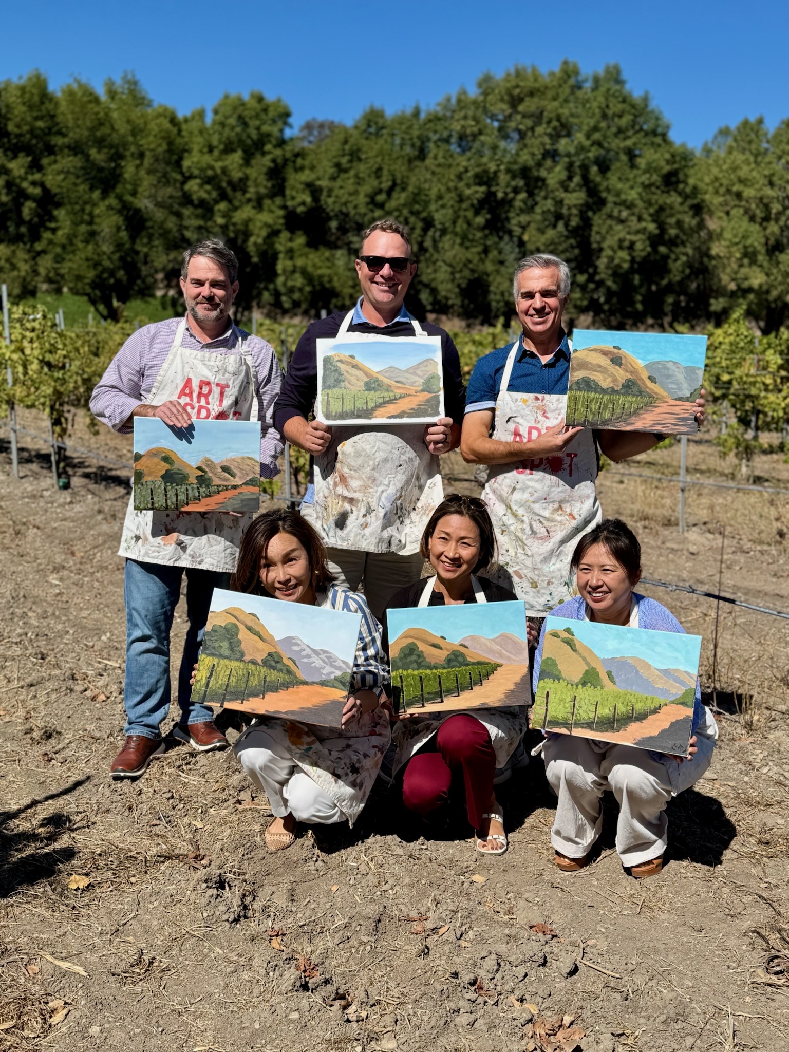 Painting in the Vineyard, wine tasting events in santa barbarba ...